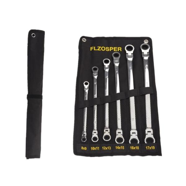 ・? 【NO SKIPPED SIZES】- 6-piece set contains a full range of wrenches from 8 mm to 19 mm with no skipped sizes.・? 【SUPERI...