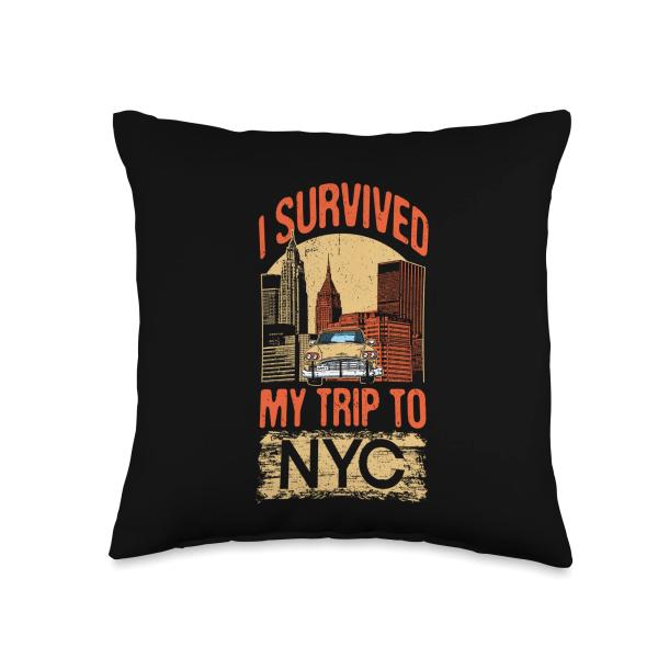 ・This I survived my trip to nyc new york city skyline taxi, parties costume design is perfect for big apple state lovers...