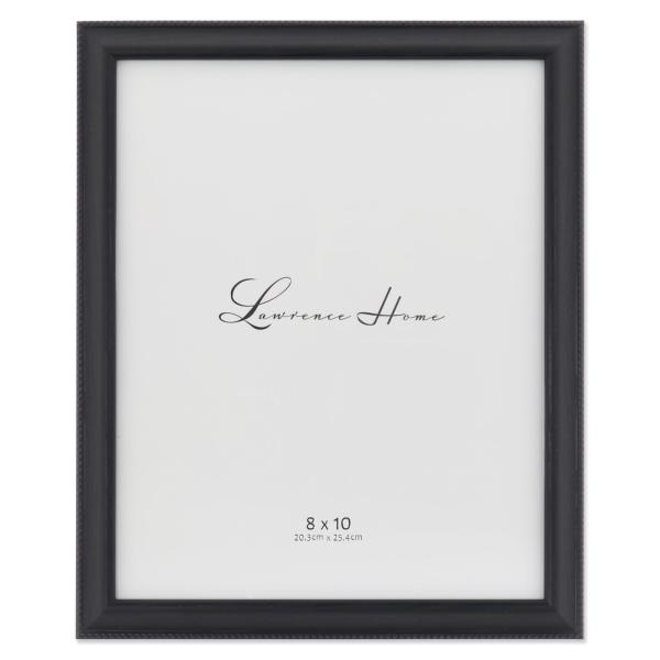 ・Classic high quality black picture frame has delicate beading surrounding it's outer edge.・Beautifully finished in a ri...