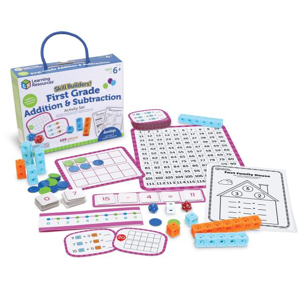 ・MASTER ADDITION AND SUBTRACTION - Help kids ages 6+ build confidence in first-grade math with hands-on activities that ...
