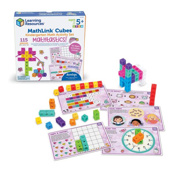 ・Hands-On Math Skills: Kindergarteners learn counting, sorting, matching, and more every time they play with these math ...
