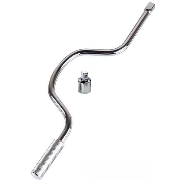 ・1/2 Inch Drive Speeder Handle, 15-1/2-Inch Speed Handle Wrench with 1/2" to 3/8" Adaptor for Socket Driver・The speeder ...