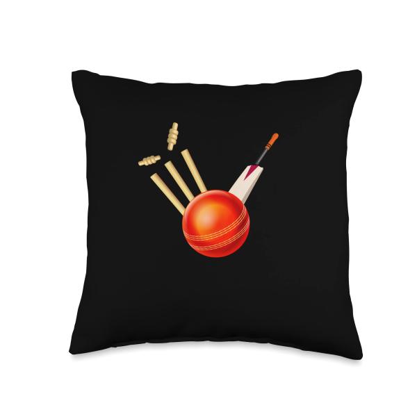 ・Cricket stumps red ball with stitching. Bat plus wicket・Ideal for men, women, boys and girls. Perfect Christmas present...