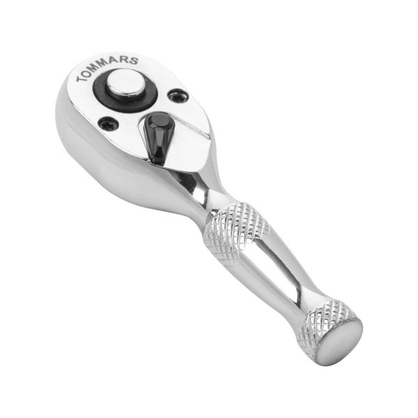 ・[SPECIFICATIONS] 1/4" drive ratchet, the length is 3.54". Small and light, saving more space for the current compact en...