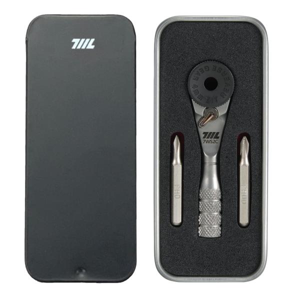 ・WORLD'S SMALLEST PRECISION RATCHET WRENCH: Measuring just 53mm long, 14.4mm wide, and 9.7mm thick at a mere 18.2g, this...