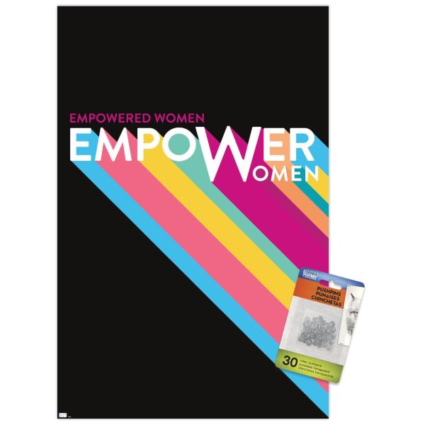 ・THIS TRENDS JENNY REDMAN - EMPOWERMENT WALL POSTER uses high-resolution artwork and is printed on PhotoArt Gloss Poster...