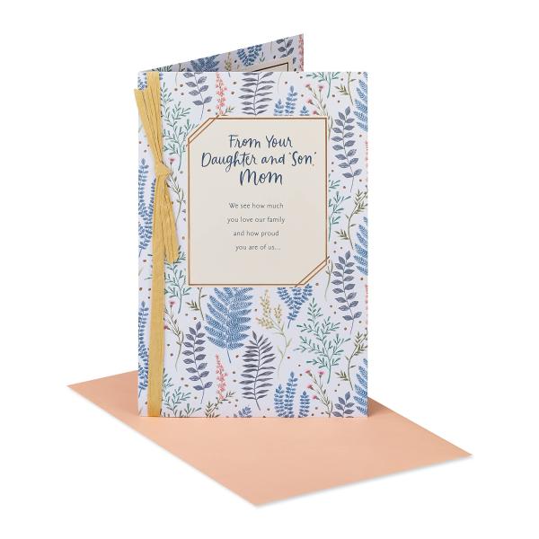 ・Front Message: From Your Daughter and "Son," Mom We see how much you love our family and how proud you are of us...・Ins...