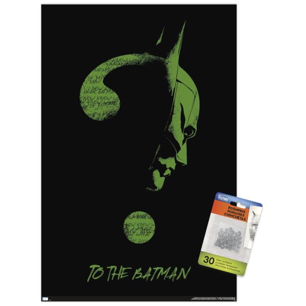 ・THIS TRENDS DC COMICS THE BATMAN - RIDDLER WALL POSTER uses high-resolution artwork and is printed on PhotoArt Gloss Po...