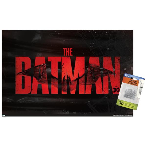 ・THIS TRENDS DC COMICS THE BATMAN - LOGO WALL POSTER uses high-resolution artwork and is printed on PhotoArt Gloss Poste...