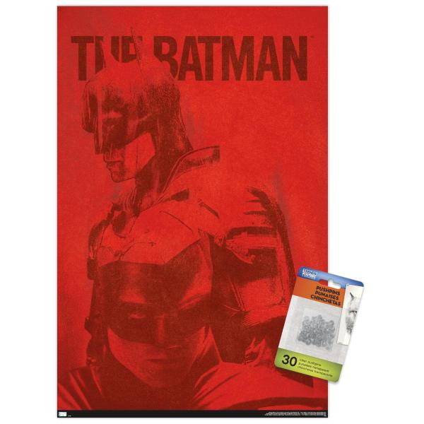 ・THIS TRENDS DC COMICS THE BATMAN - PHOTO WALL POSTER uses high-resolution artwork and is printed on PhotoArt Gloss Post...