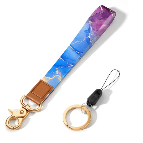 ・Prefect Size: This Wristlet Strap Measures 8 x 0.75 in, which is very suitable for wearing on the wrist or putting it i...