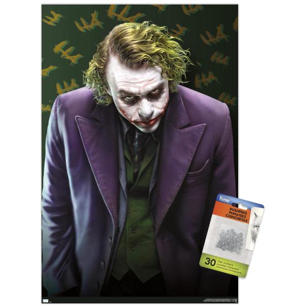 ・THIS TRENDS DC COMICS - THE JOKER - THE DARK KNIGHT WALL POSTER uses high-resolution artwork and is printed on PhotoArt...