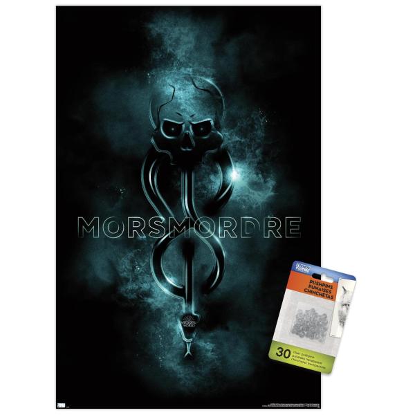 ・THIS TRENDS HARRY POTTER - MORSMORDRE MAGIC WALL POSTER uses high-resolution artwork and is printed on PhotoArt Gloss P...