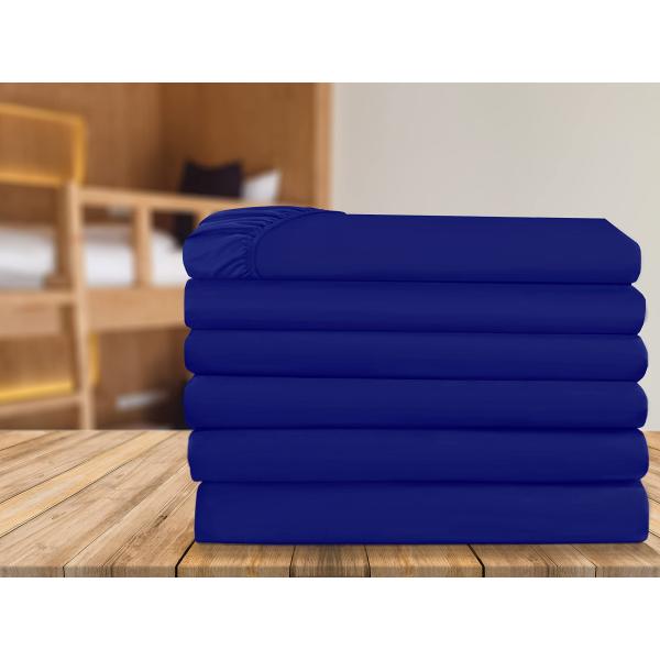 ・DIMENSIONS ＆ CONTENTS - (6-PACK) Elegant Comfort King fitted sheets measure 78" x 80". Deep pockets designed to fit mat...