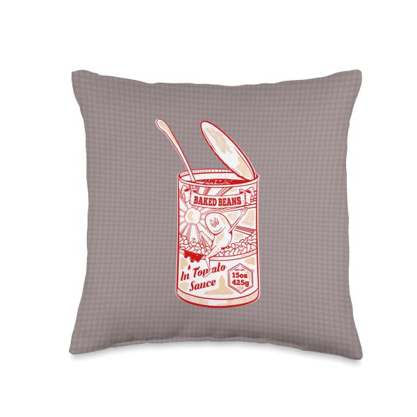 ・A tin of beans design for anyone who loves to eat beans. A can of baked beans with a spoon in it. For anyone who enjoys...