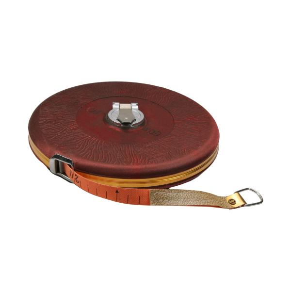 ・【Dimension】- 50M / 164ft round case retractable measure tape; Tape material: Fiberglass・【Scale】- Metric scale，Mark clea...