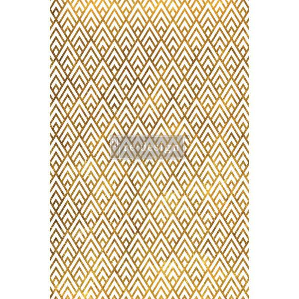 ・Prima Decor Transfersで再設計ジオダイヤモンド合計シートサイズ24x35、2シートにカット655350656454・#