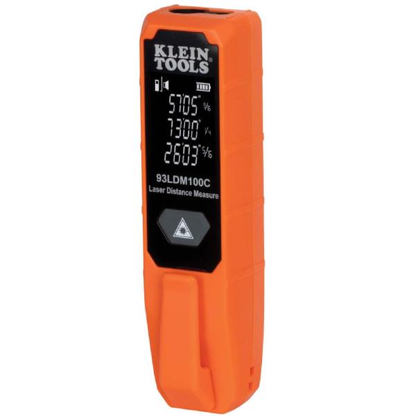 ・ACCURATE: Laser Distance Measure measures 2-Inches to 100-Feet with precision: +/- 1/16-Inch for the first 30-Feet, and...