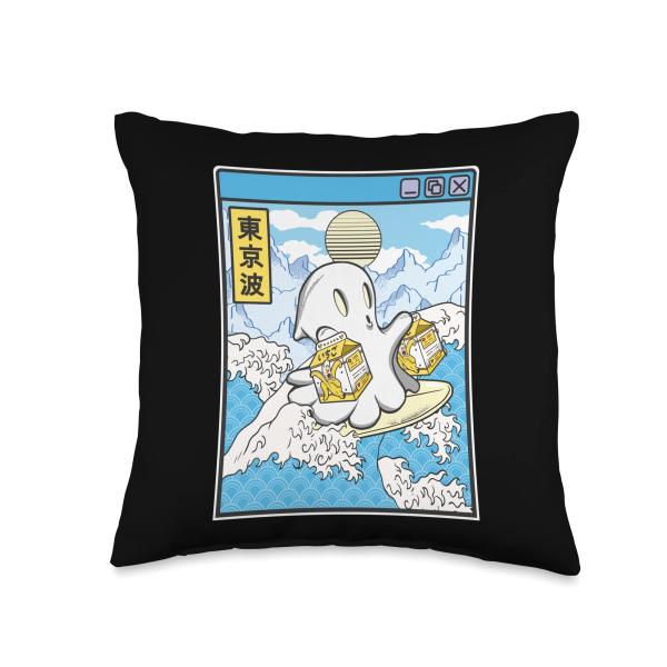 ・Retro japanese style vaporwave aesthetic art with for anime stuff lover and manga kanagawa wave fans. Vintage 90s desig...