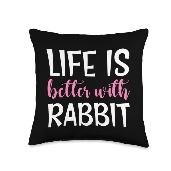 ・This funny life is better with a rabbit design makes a cute rabbit graphics apparel for toddler girls and boys. Get thi...