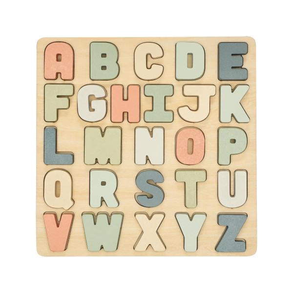 ・Interactive Learning Fun - Your little one will have a blast learning their ABCs with Pearhead's Wooden Alphabet Puzzle...