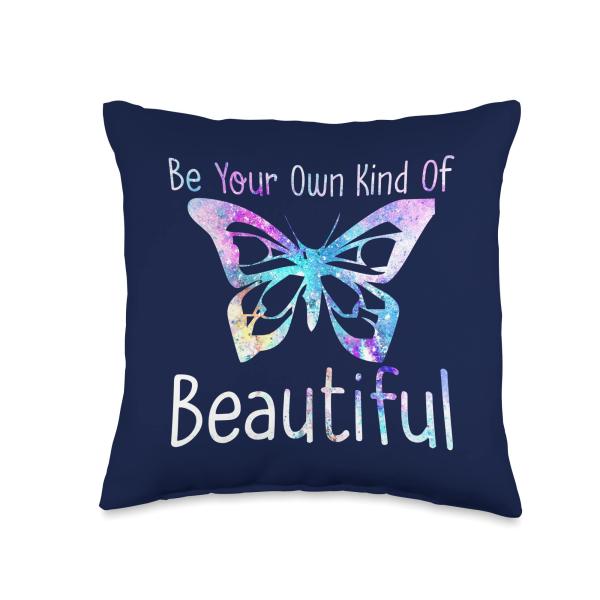・Positive message inspirational quote saying for teen tween girls kids women says Be Your Own Kind of Beautiful with but...