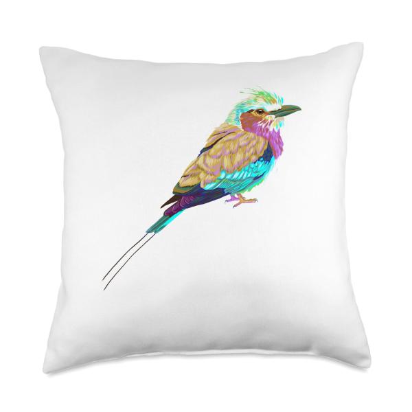・This splash african bird Lilac Breasted Roller design is a perfect birding gift idea for birdwatcher and bird watching ...