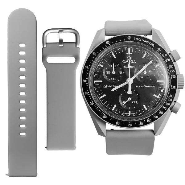 ・[特別なデザイン] 11種類のOmega(オメガ) X スウォッチ・スピードマスタームーンスウォッチにしっかり合う11色のベルト・[クイックリリース式] 1秒で取り外したり取り付けたりするのに役立つクイックリリース式のバネ棒・[素材] 肌...