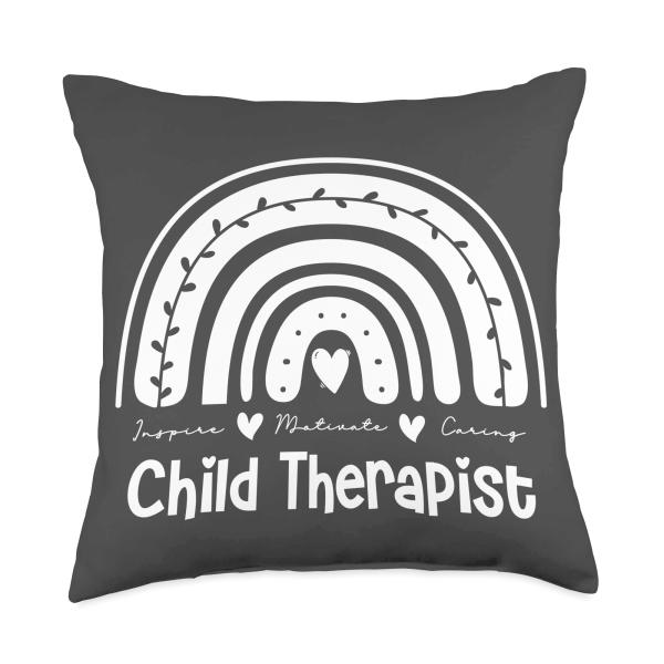 ・Child Therapist Team, Rainbow Child psychologist Squad Gift, Great gift idea for Healthcare Therapy squad, Therapists T...