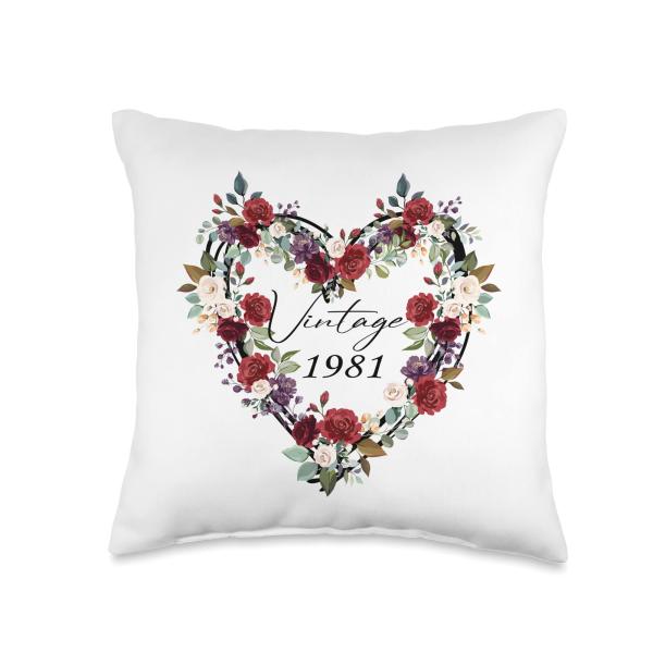 ・Vintage 1981 Birthday Present Ideas for Grandma, Mom, Daughter, Sister, Wife, Friend, Cousin, Aunt. Makes A Perfect Gif...