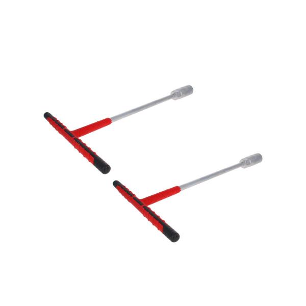・【Size】- Total Length: 315mm / 12.40-inch;Shank Diameter: 10mm / 0.39-inch;T-type Width: 205mm / 8.07-inch;Socket Type :...
