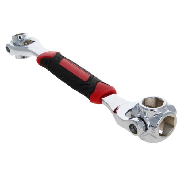 ・【Dimension】- This wrench comes with 8 different sizes on both heads. The size is 12mm(0.47-inch), 13mm (1/2"), 14mm(9/1...