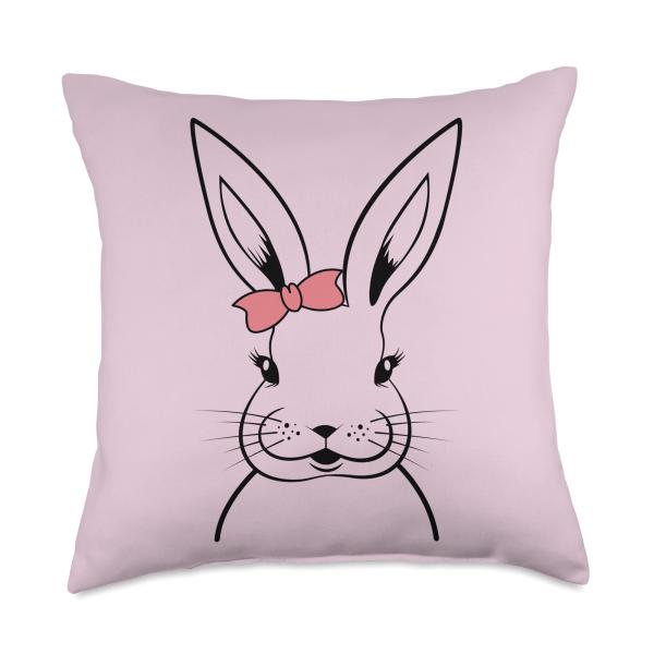 ・Casual spring and summer tee. Easter bunny, cure rabbit with a bandana graphic tee.・Happy Easter graphic tshirt. Womens...