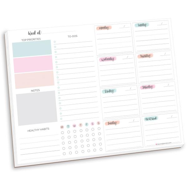 ・Stay Organized ＆ Productive: bloom's undated weekly planner is the ultimate solution for managing tasks, appointments, ...