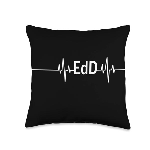 ・Doctor of Education design featuring a simple EdD heartbeat graphic to show your passion and love for education for an ...