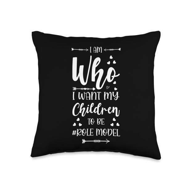 ・This inspirational design reads: "I am who I want my children to be". Perfect as an appreciation for your parents. Perf...