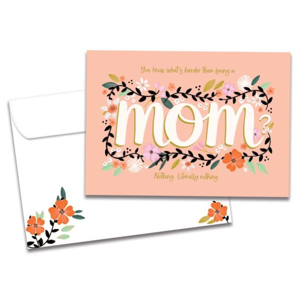 ・KEEP THE PERFECT CARD ON HAND - This Mother's Day greeting card captures your style and is a wonderful way to express h...