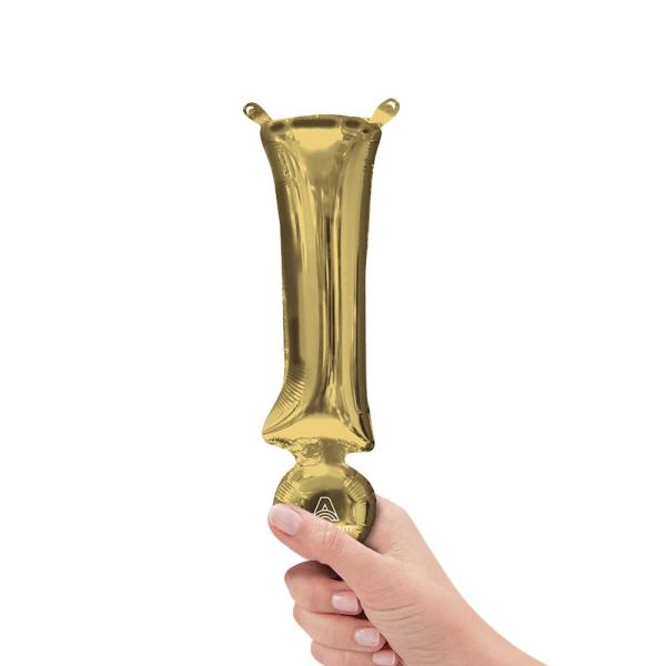 ・PACKAGE INCLUDES: 1 Gold exclamation mark symbol "!" foil air-filled balloon - 16"H・GOLD SYMBOL BALLOONS: Features a ex...
