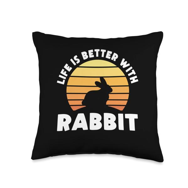 ・This funny life is better with a rabbit design makes a cute rabbit graphics apparel for toddler girls and boys. Get thi...