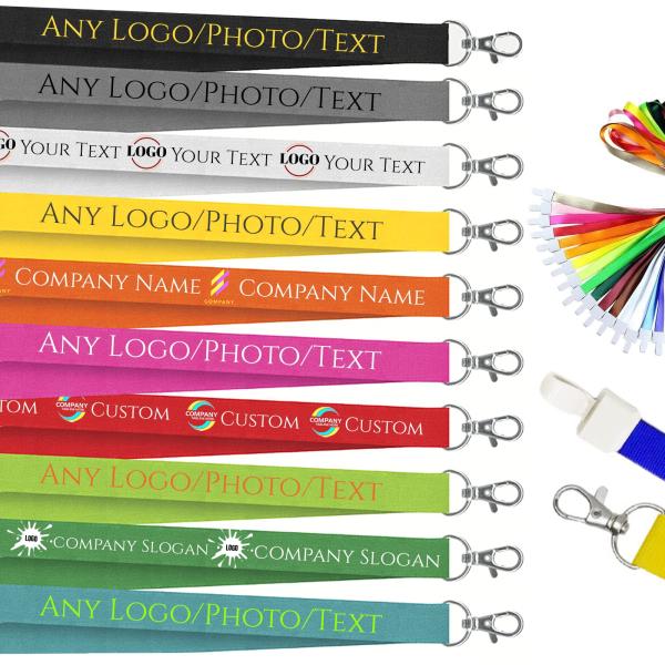 ・Customizable Lanyards - Our lanyards are customizable on both sides with your favorite color and clips. You can upload ...