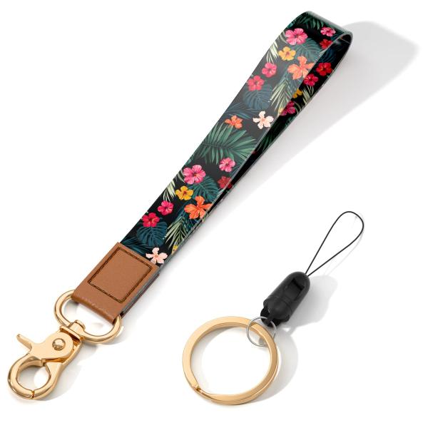 ・Prefect Size: This Wristlet Strap Measures 8 x 0.75 in, which is very suitable for wearing on the wrist or putting it i...