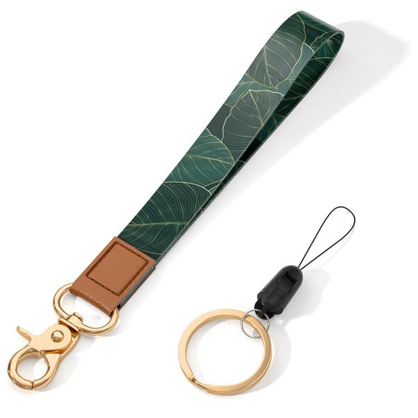 ・Prefect Size: This Wristlet Strap Measures 8 x 0.75 in, which is very suitable for wearing on the wrist or putting it i...