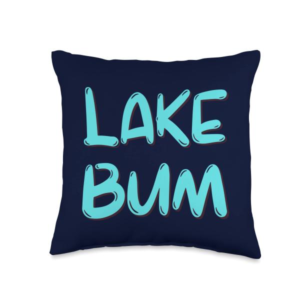 ・Cute lake bum graphic for camping, retired, women, men, girls, teens, boat lovers who love being on the lake. Great fam...