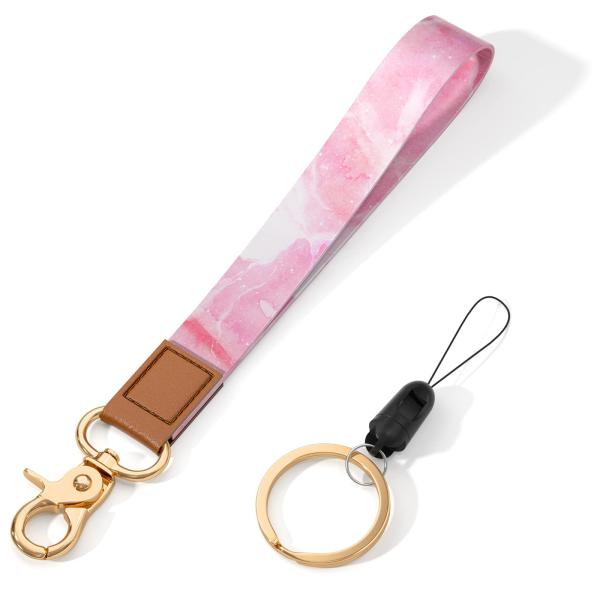 ・Prefect Size: This Wristlet Strap Measures 8 x 0.75 in, which is very suitable for wearing on the wrist or putting it i...
