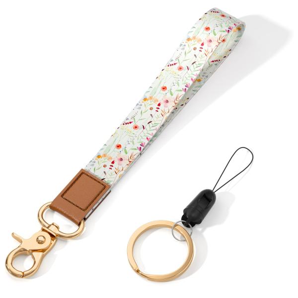 ・Prefect Size: This Wristlet Strap Measures 8 x 0.75 in, which is very suitable for wearing on the wrist or putting it i...