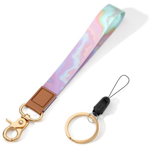 ・Prefect Size: This Wristlet Strap Measures 8 x 0.75 in, which is very suitable for wearing on the wrist or putting it i...