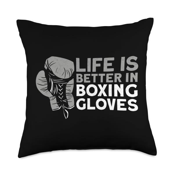 ・This funny boxing design reads life is better in boxing gloves and is a great i love title boxing lover gift idea.・100%...