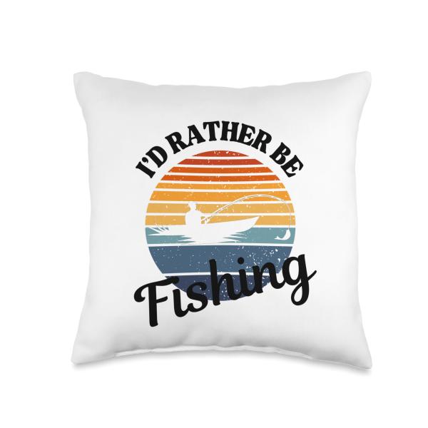 ・If you're a keen angler or a fisherman, then this humorous "I'd Rather be Fishing" design is ideal for you. Perfect for...