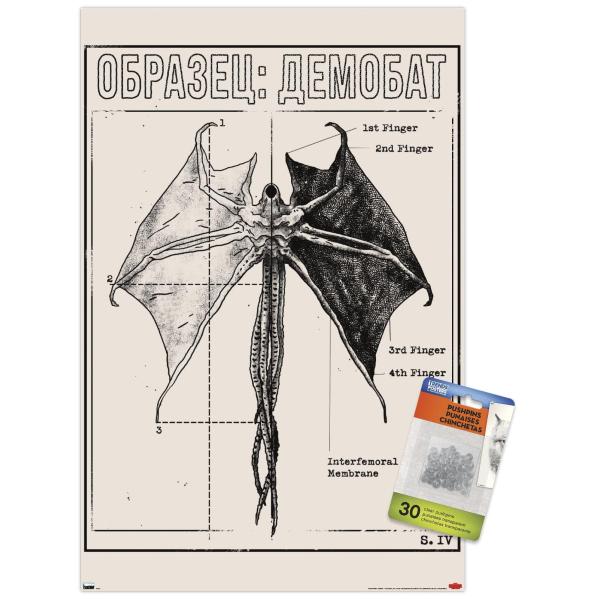 ・THIS TRENDS NETFLIX STRANGER THINGS: SEASON 4 - HUNTER WALL POSTER uses high-resolution artwork and is printed on Photo...