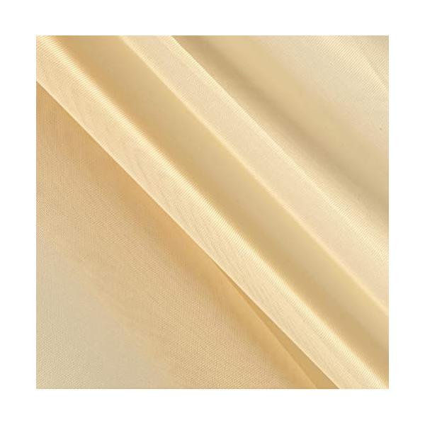 ・High-Quality Polyester Fabric: Made from 100% polyester, this voile fabric offers a smooth, consistent weave with a sof...